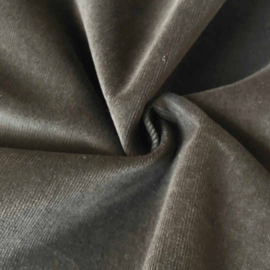 Fabrics Black Micro Corduroy | Recovo
